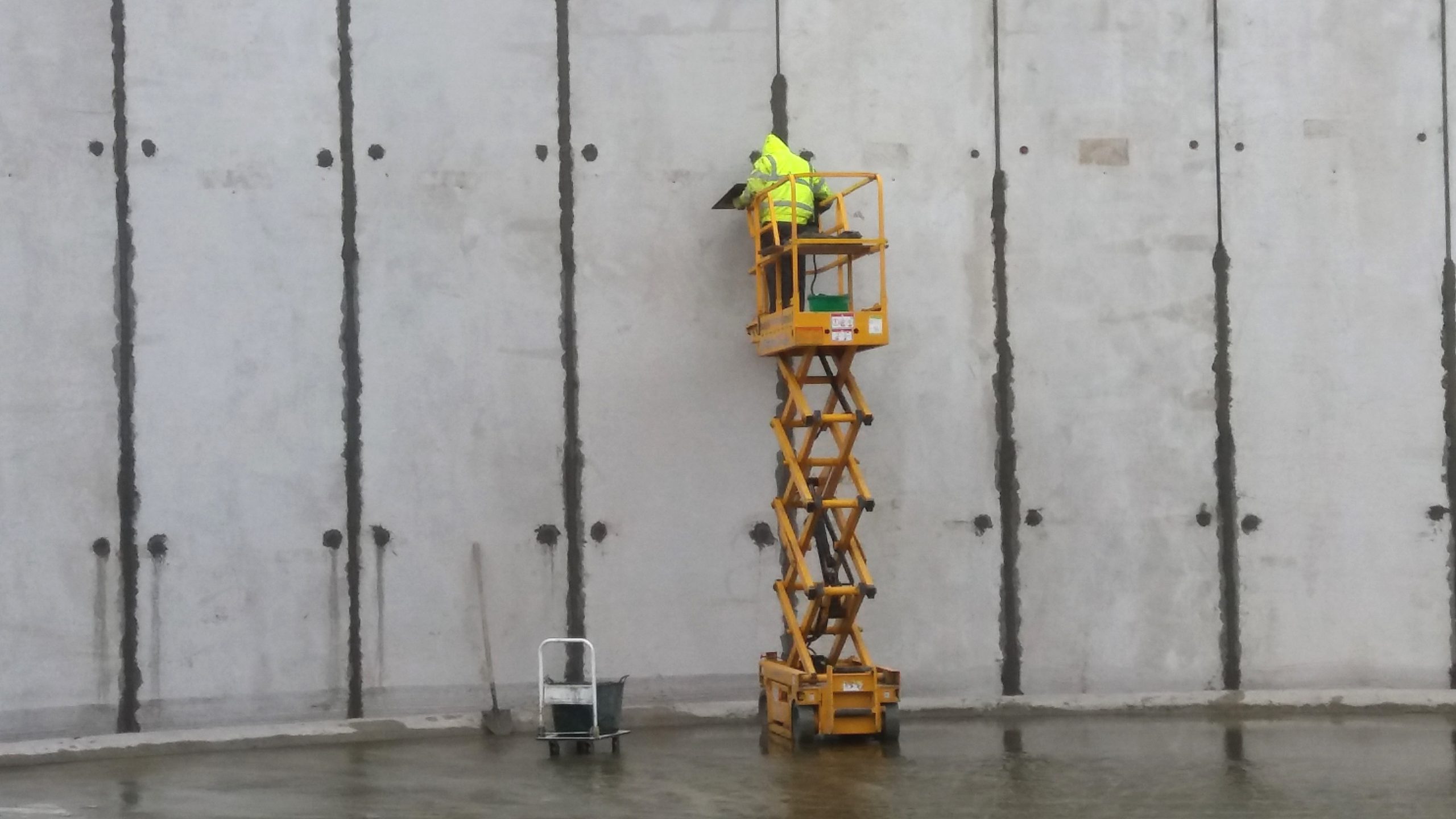 Concrete Slurry Store | Concrete Specialists | Moore Concrete