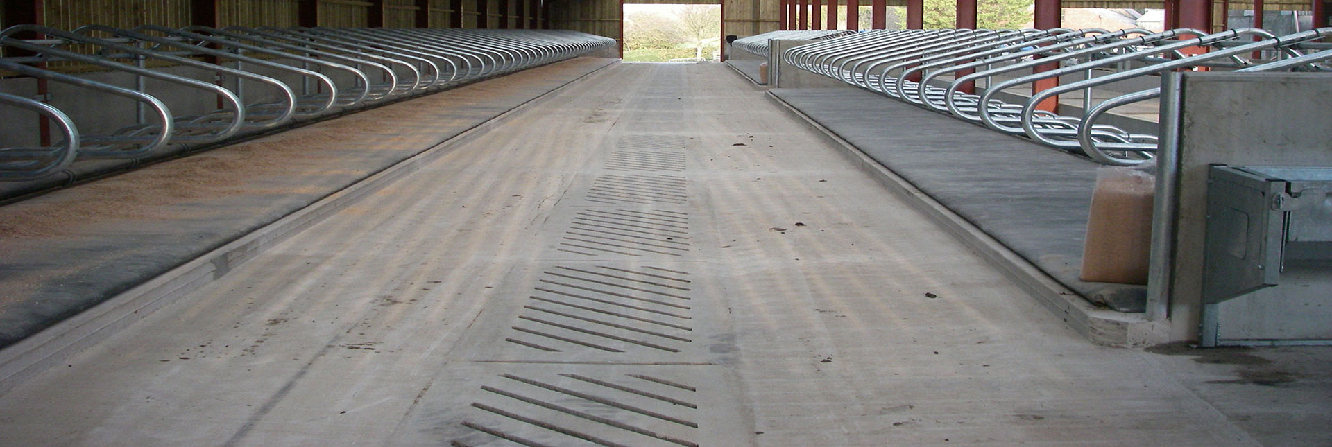 Slurry Channel & Diagonal Slats | Concrete Specialists