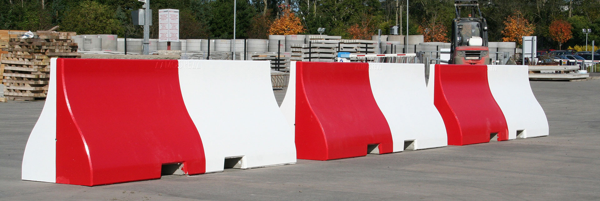Concrete Barriers Belfast City Airport - Moore Concrete
