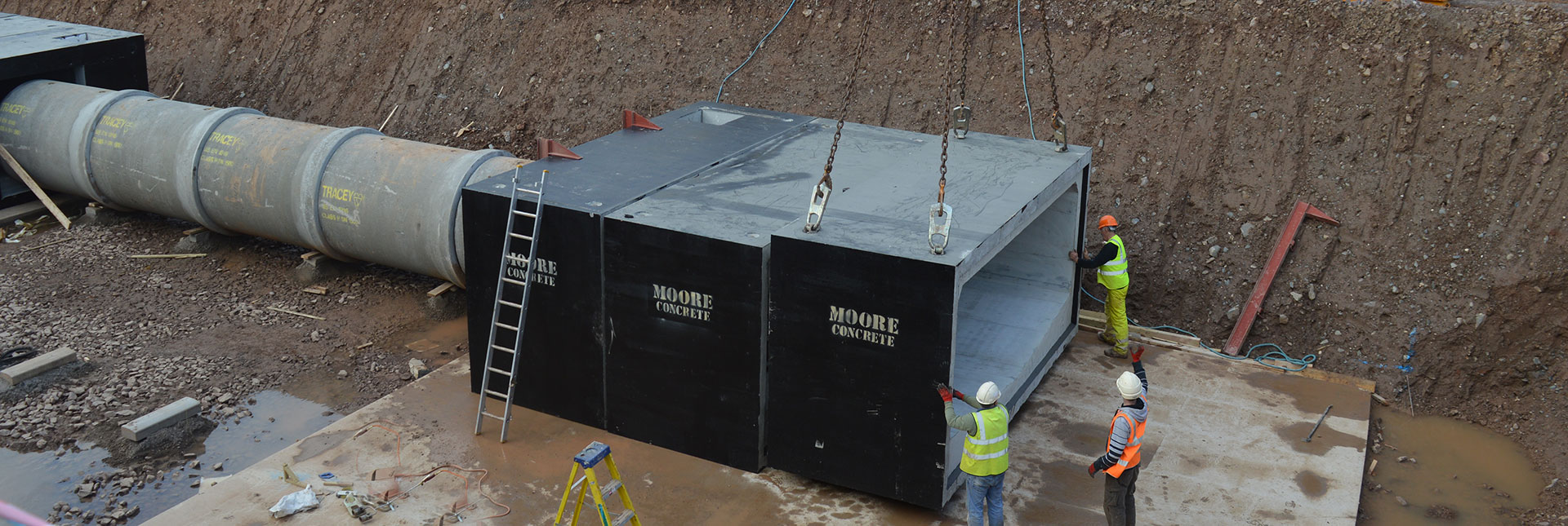 Precast Concrete Tanks | Concrete Specialists | Moore Concrete