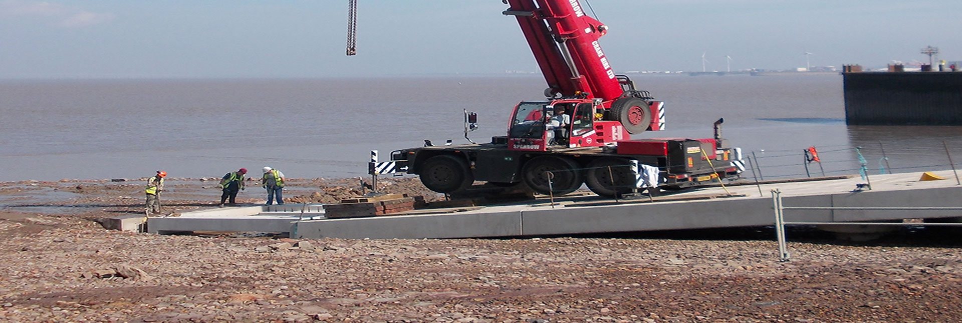 Portishead Life Boat Ramp - Moore Concrete