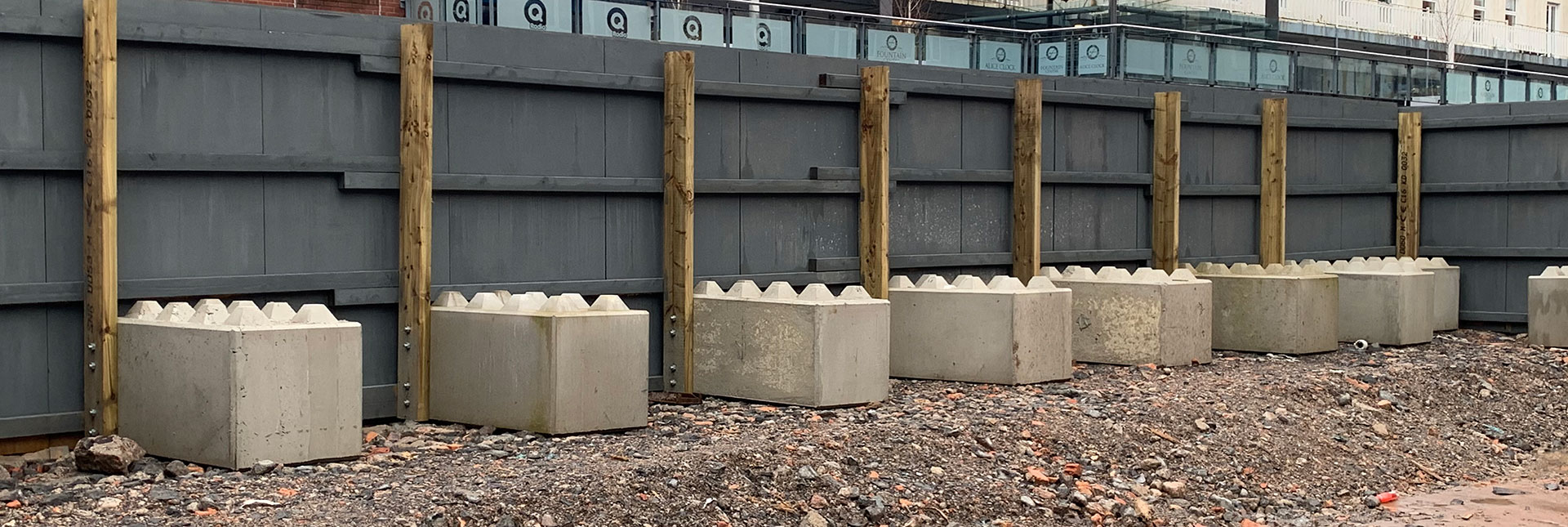 QuikBloc provides a stable solution to a demolition challenge! - Moore ...