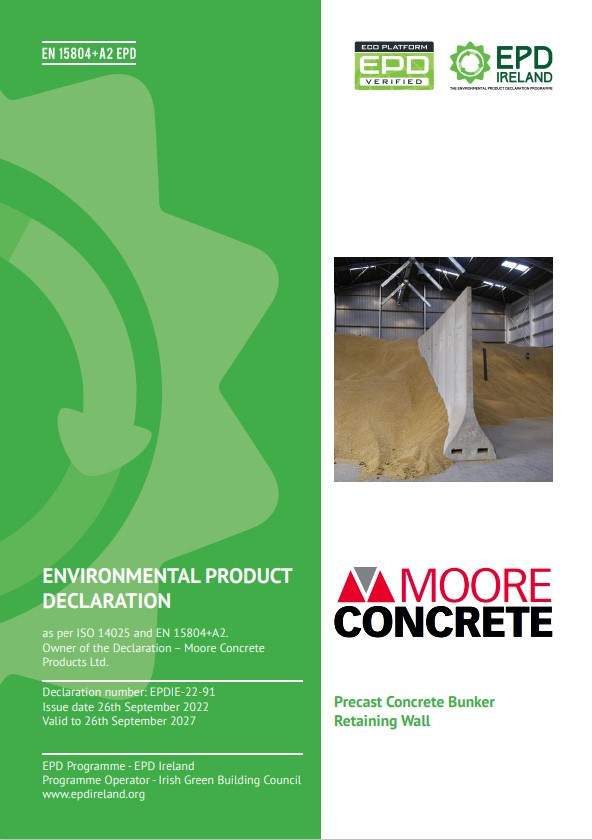Environmental Product Declarations - Moore Concrete