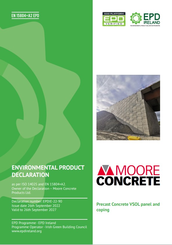 Environmental Product Declarations - Moore Concrete