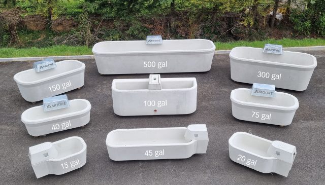 Why Choose a Moore Concrete Water Trough? - Moore Concrete